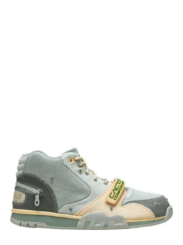 Nike X Travis Scott Air Trainer 1 Sp Haze Sneakers - Grey