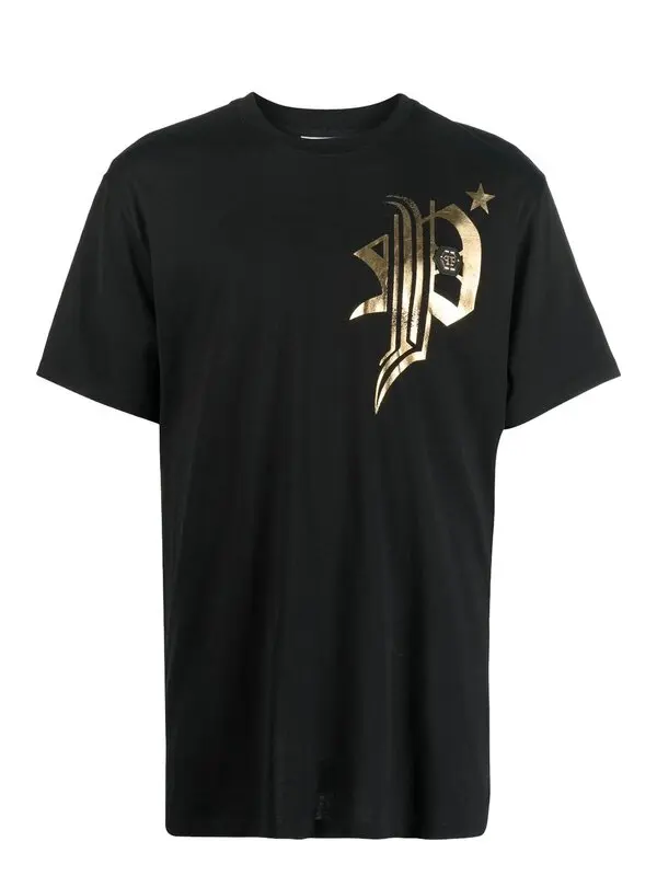 Philipp Plein Tm Logo-print T-shirt - Black