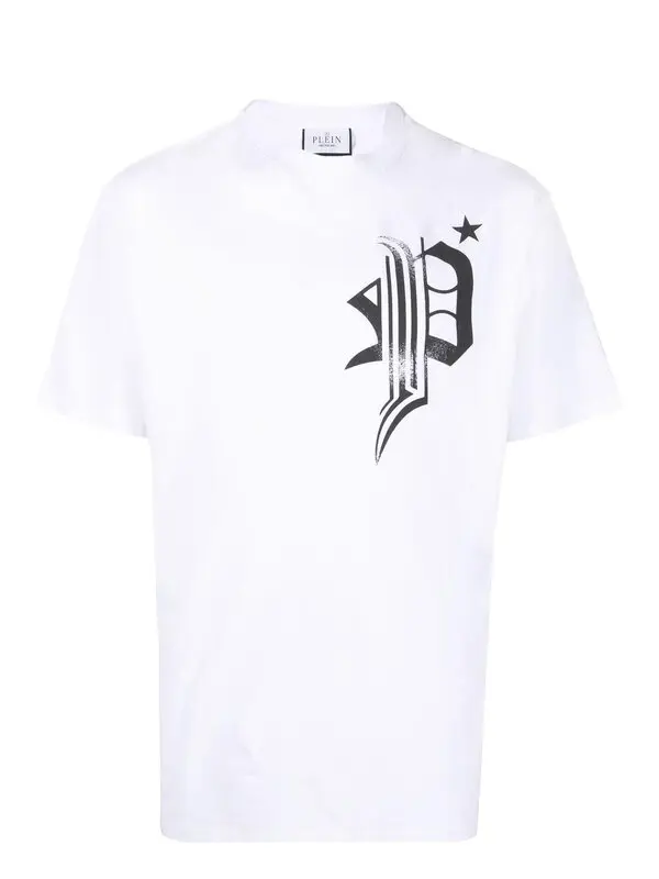 Philipp Plein Skull-print Detail T-shirt - White