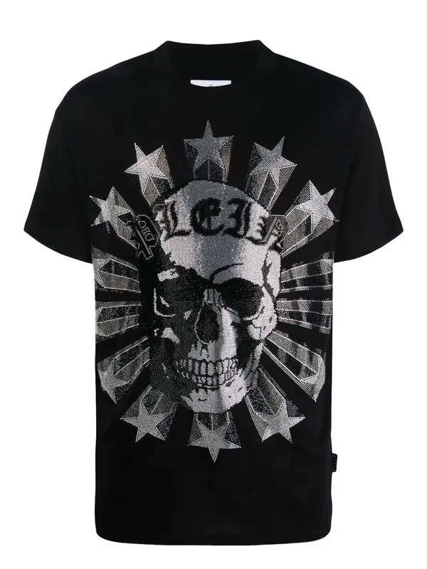 Philipp Plein Round Neck T-shirt - Black