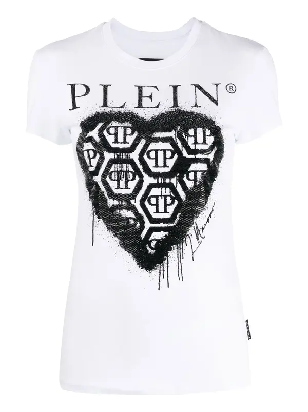 Philipp Plein Logo-print T-shirt - White