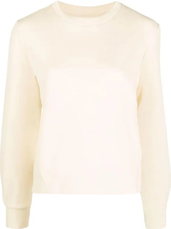 Calvin Klein Print Crewneck Sweatshirt - Neutrals