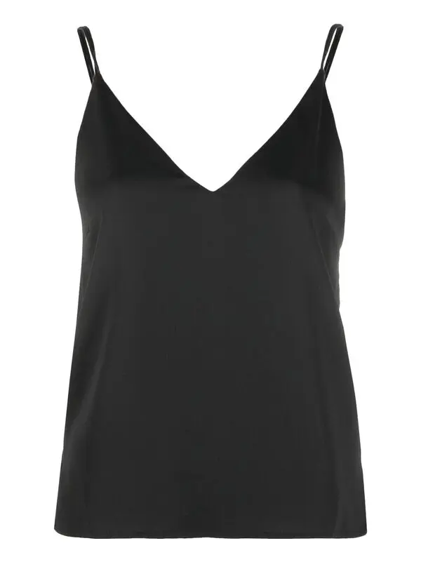 Calvin Klein V-neck Cami Top - Black