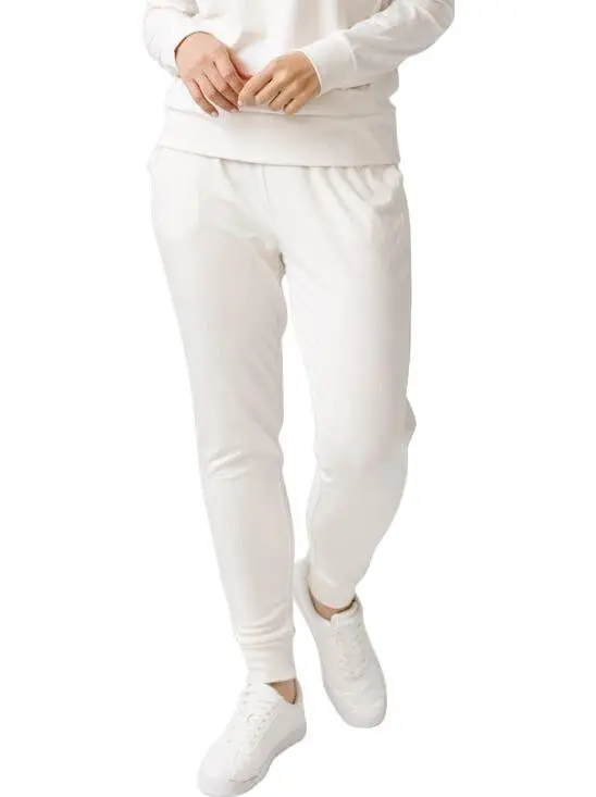 Cozy Earth Jogger Track Pants - Ivory
