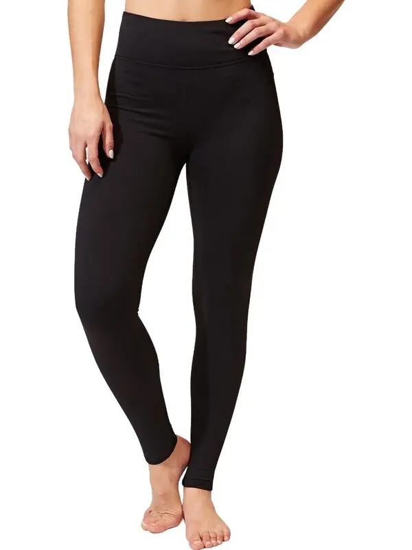 THREADS 4 THOUGHT Claire High-waist 7/8 Leggings - Jet Black