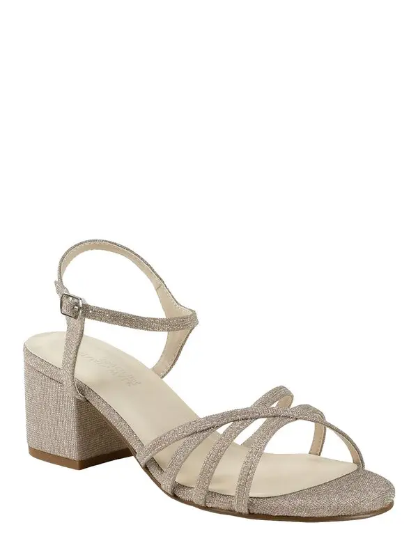 TOUCH UPS Delilah Ankle Strap Sandal - Champagne