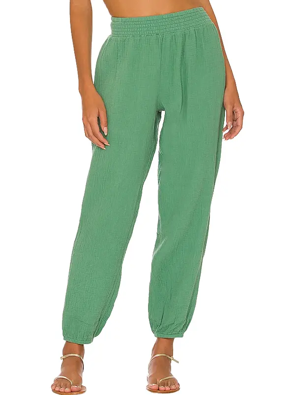 BOBI Beach Gauze Pant - Vine