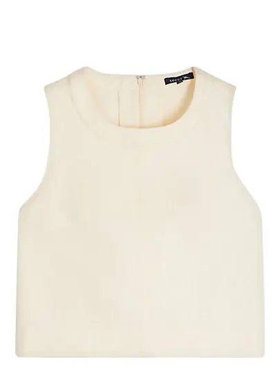Soeur Pampa Sleeveless Cotton Top - Creme