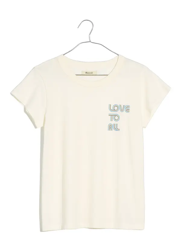 Madewell Cotton Vintage Tee - Lighthouse