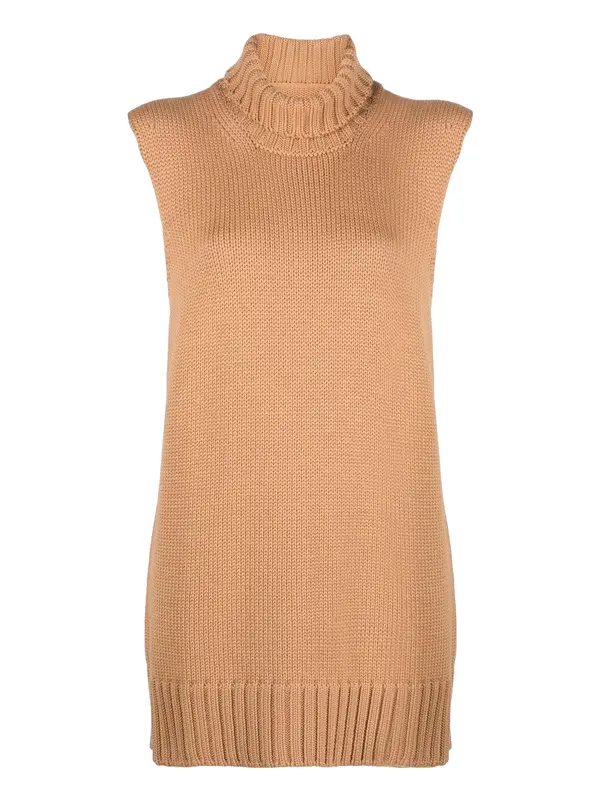 JIL SANDER Chunky-knit Top - Neutrals