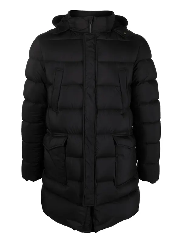 Herno Padded Down Coat - Black