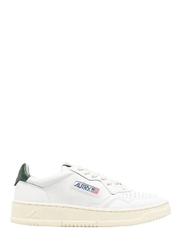 AUTRY 01 Low-top Leather Sneakers - White