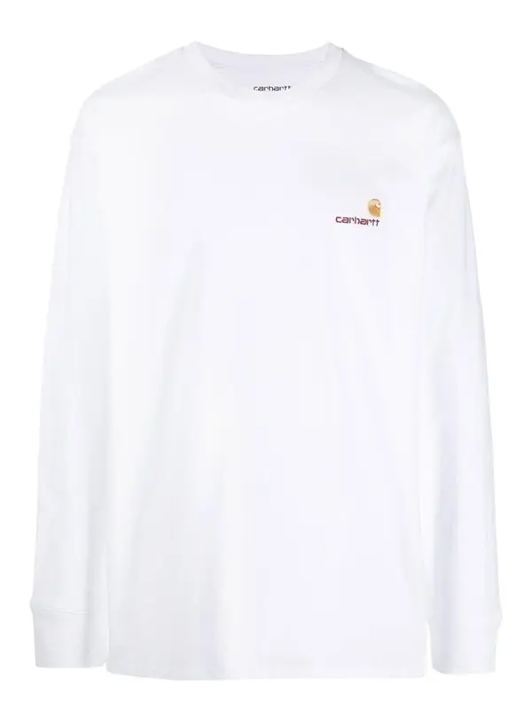 Carhartt Work In Progress American Script T-shirt - White