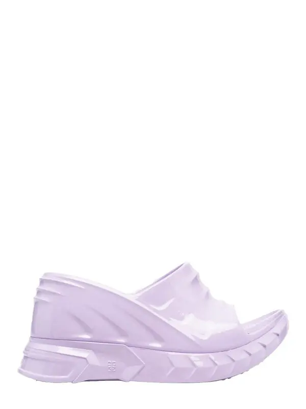 Givenchy Wedge Slip-on Sandals - Purple