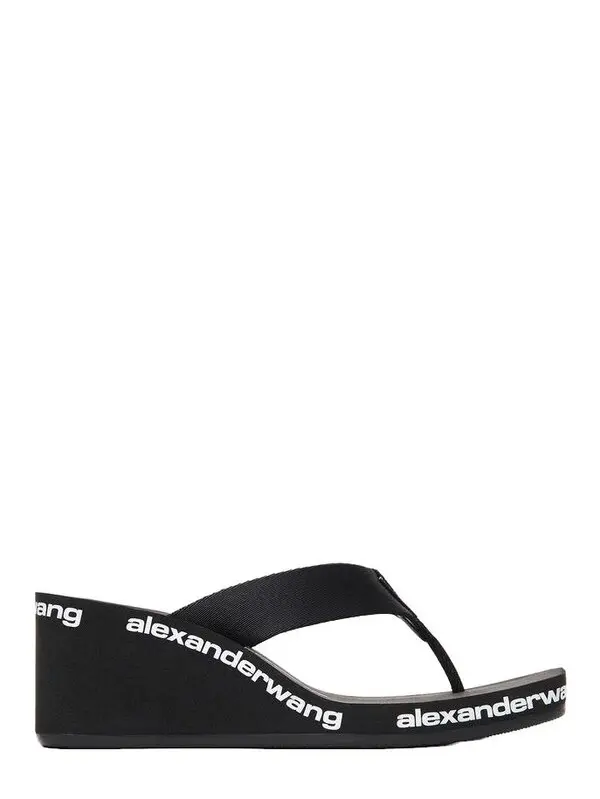 Alexander Wang Wedge Flip-flop - Black