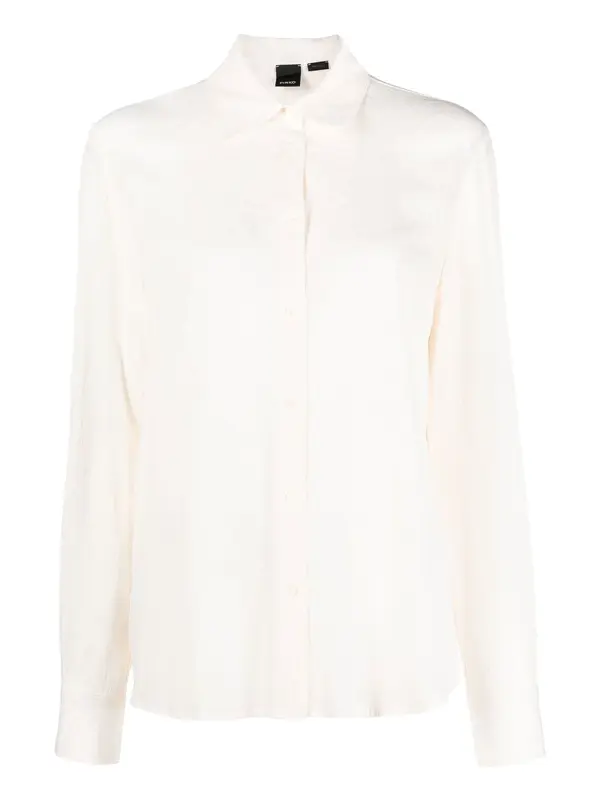 Pinko Button-up Long-sleeve Shirt - Pink