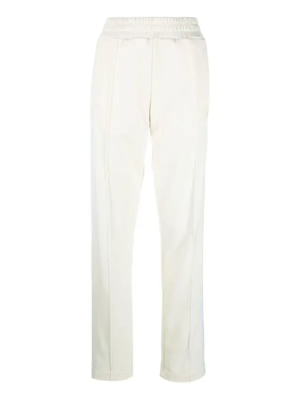 Palm Angels Side-stripe Track Pants - White