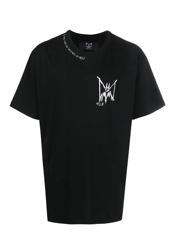 MJB - MARC JACQUES BURTON Logo-print Short-sleeve T-shirt - Black