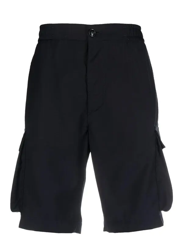 Woolrich Wide-leg Cargo Shorts - Blue