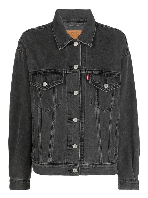 LEVI'S Buttoned Denim Jacket - Grey