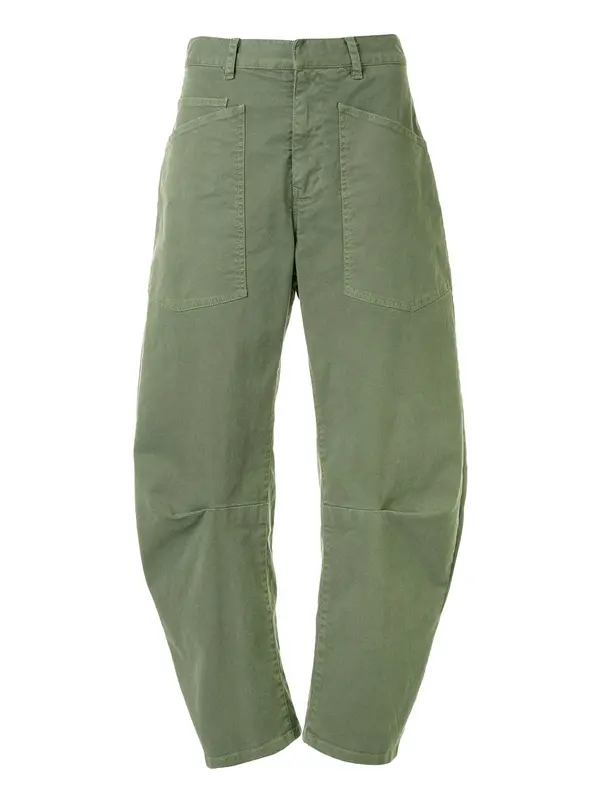 NILI LOTAN Shon Wide-leg Trousers - Green
