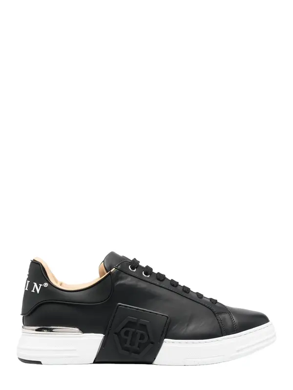 Philipp Plein Lo-top Hexagon Sneakers - Black