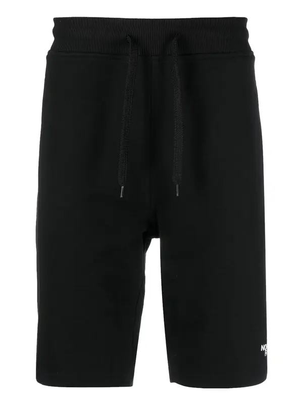 The North Face Embroidered-logo Knee-length Shorts - Black
