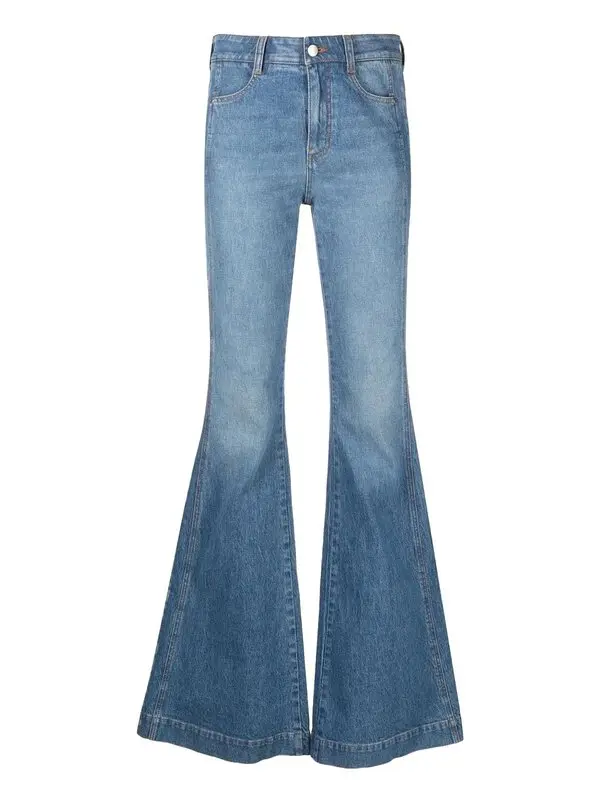 Stella McCartney 70s Flare-cut Jeans - Blue
