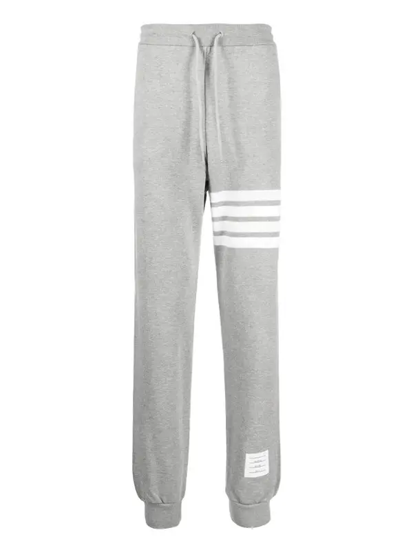 Thom Browne 4-bar Stripe Track Pants - Grey