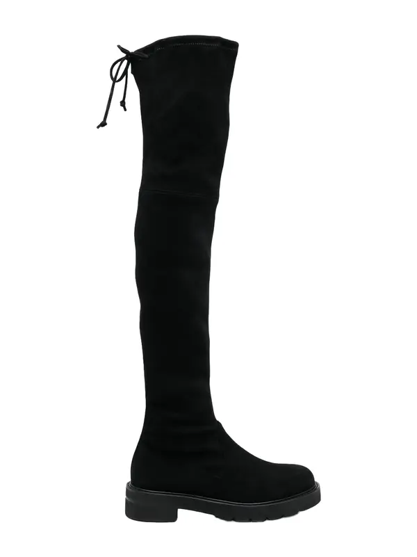 STUART WEITZMAN Lowland Lift Boots - Black