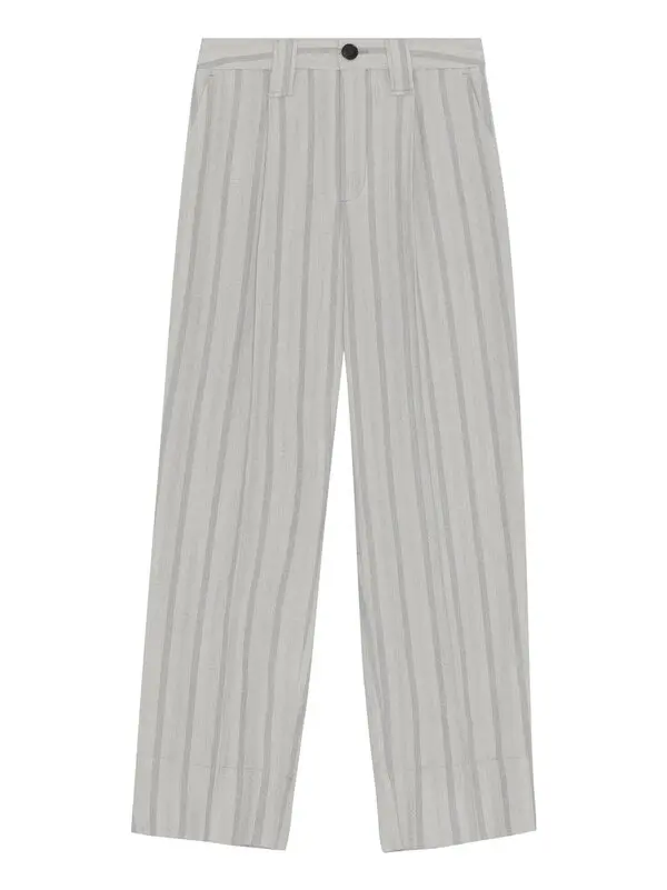 GANNI Suit Pants - Grey