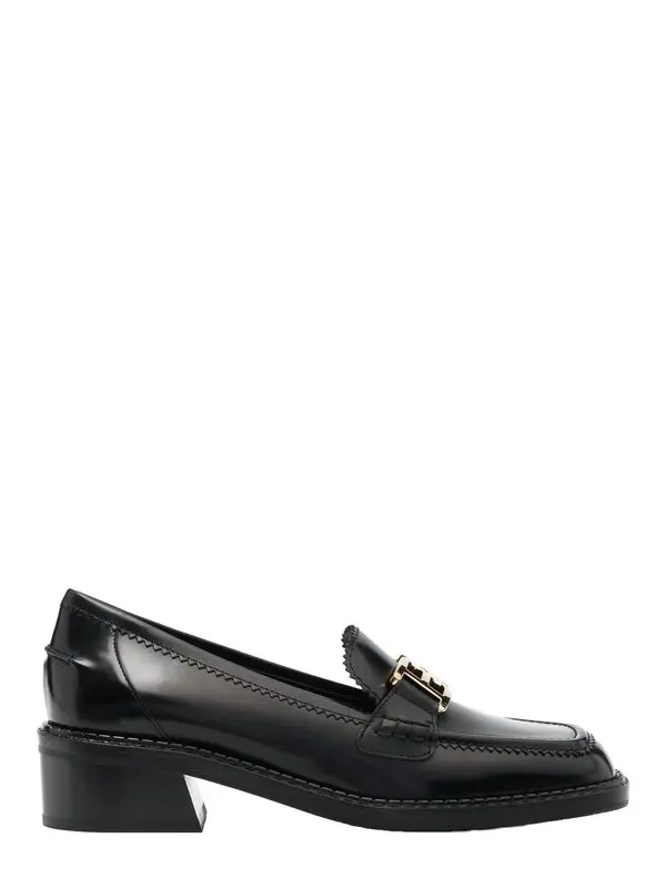 Bally Horsebit-plaque Loafers - Black