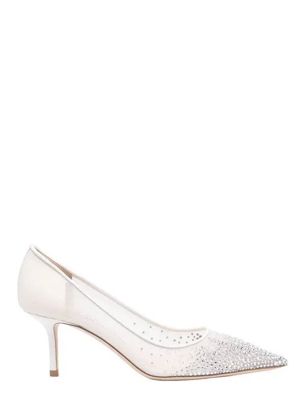 JIMMY CHOO Love 65mm Pumps - White