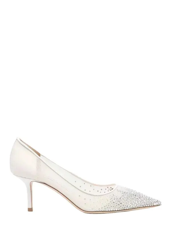 JIMMY CHOO Love 65mm Pumps - White