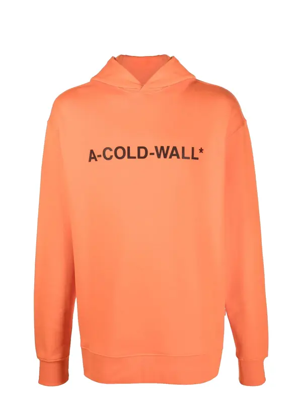 A-COLD-WALL* Essential Logo-print Hoodie - Orange