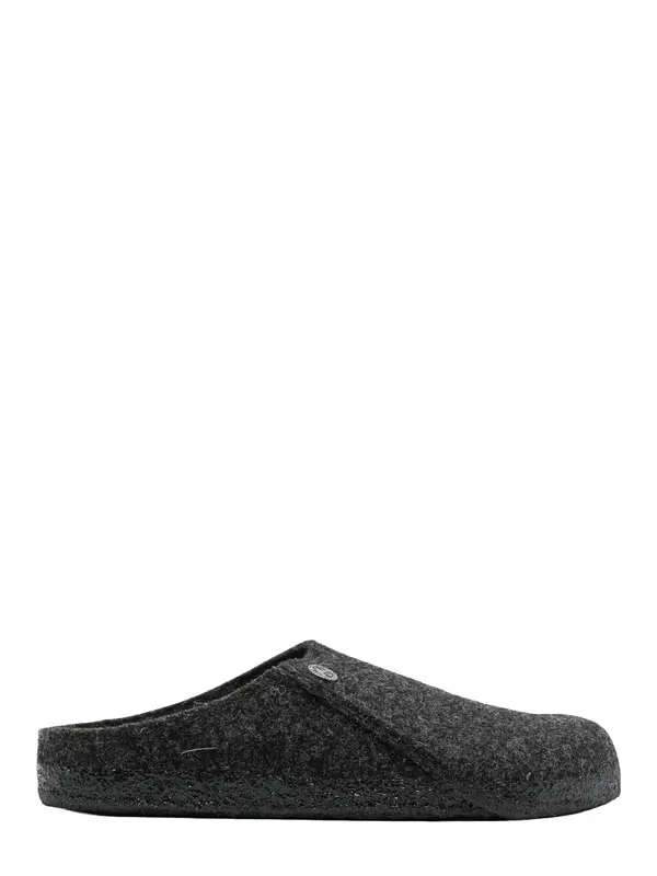 BIRKENSTOCK Zermatt Wool Felt Slippers - Grey