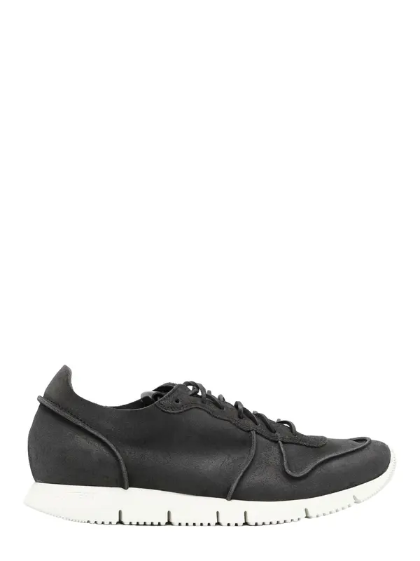 BOTTERO Seam-detail Lace-up Sneakers - Black