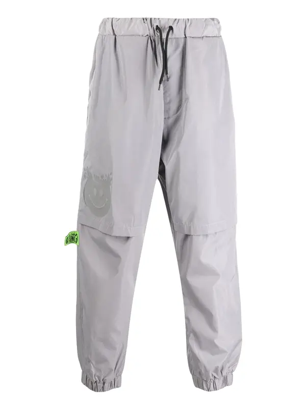 GARBAGE TV Zac Attack Track Pants - Grey
