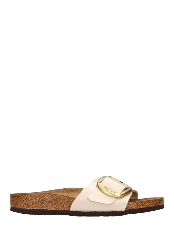 BIRKENSTOCK Madrid Big Buckle Sandals - White