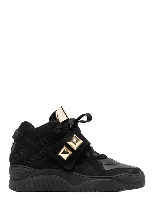 Philipp Plein Rockstud Low-top Sneakers - Black