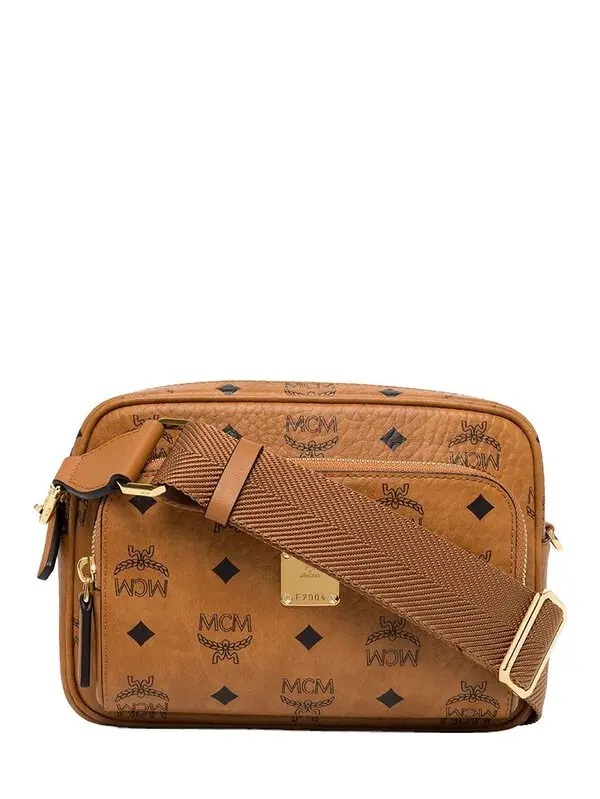 Mcm Aren Crossbody Bag - Brown
