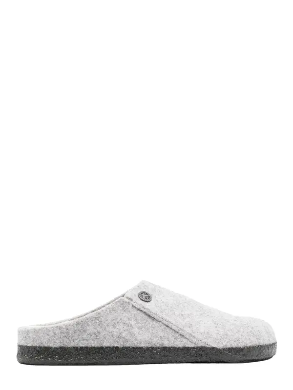 BIRKENSTOCK Zermatt Wool Felt Slippers - Grey