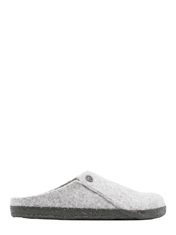 BIRKENSTOCK Zermatt Wool Felt Slippers - Grey