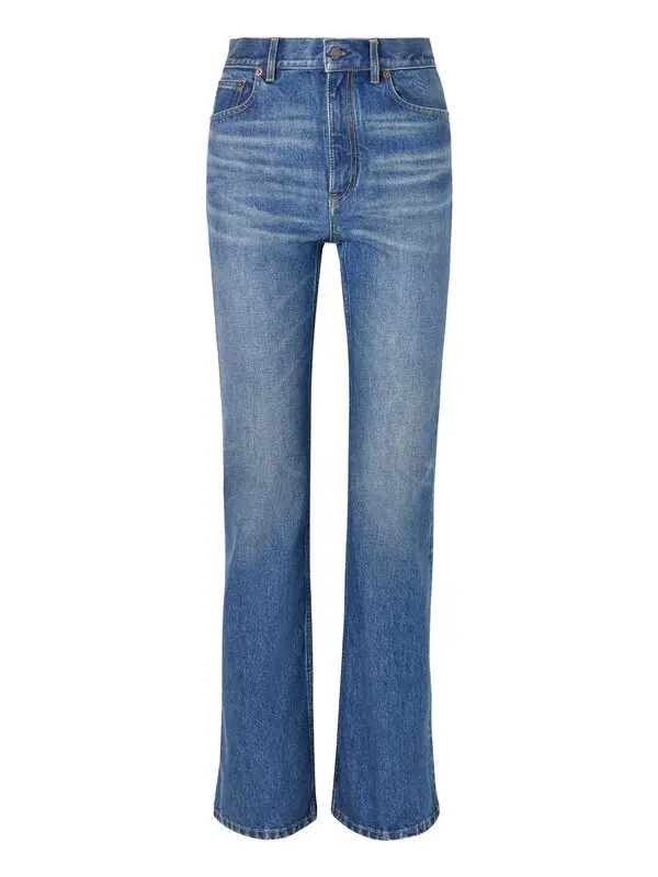 Chloé High-rise Straight-leg Jeans - Blue