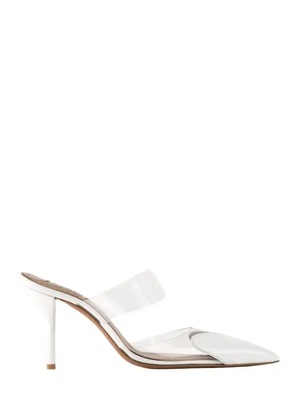Alaïa Coeur Cap-toe Mules - Blanc Optique