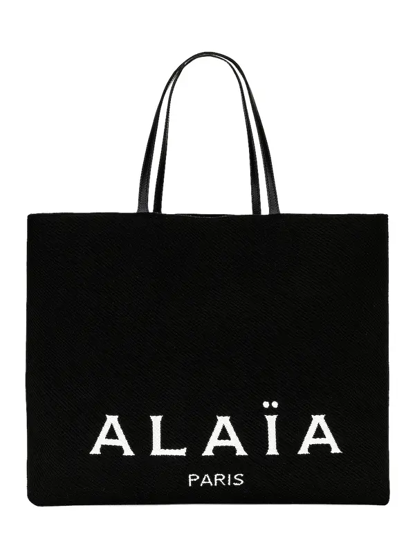 Alaïa Big Tote Bag - Noir