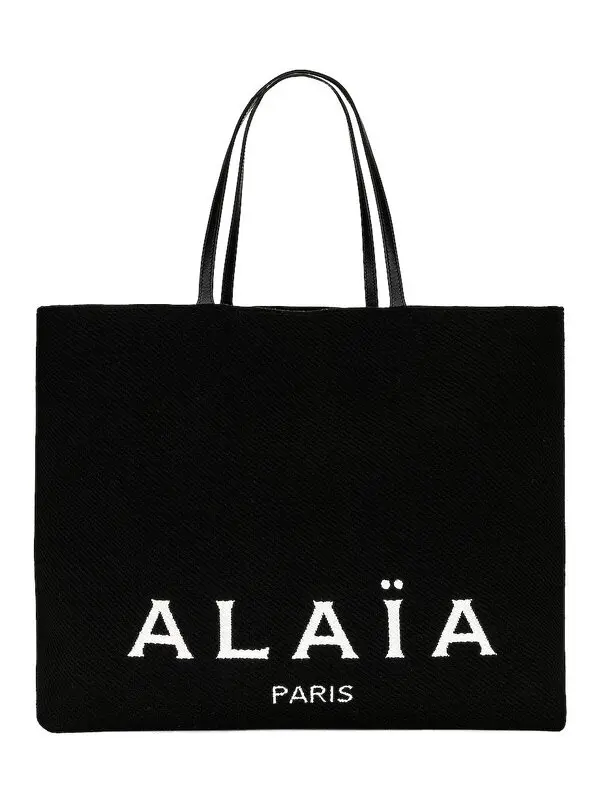 Alaïa Big Tote Bag - Noir