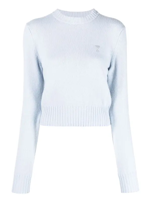 Ami De Coeur Cashmere Sweater - Blue