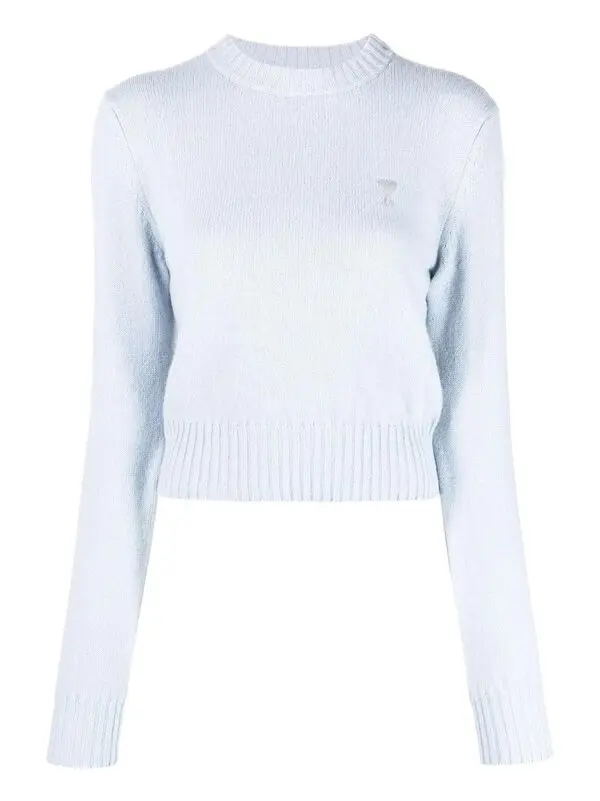 Ami De Coeur Cashmere Sweater - Blue