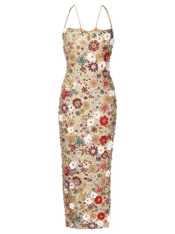 Rachel Gilbert Francesca Gown - Neutrals